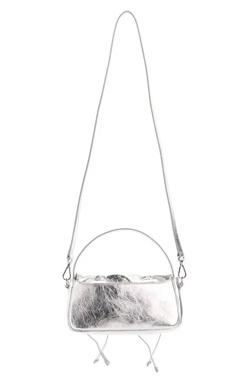 Acne Studios Micro Multipocket Metallic Leather Baguette