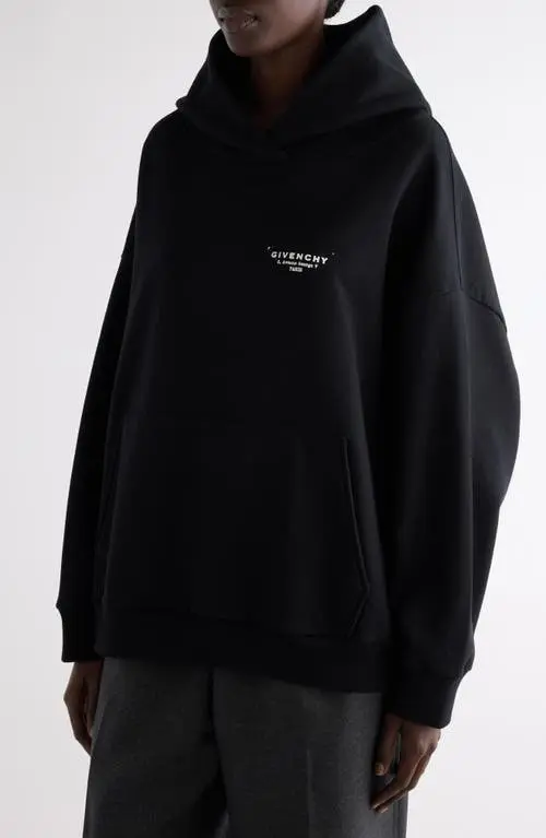 Givenchy Oversize Logo Graphic Hoodie