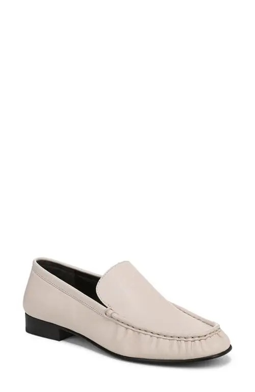 Nordstrom Benson Leather Moc-toe Loafer - Ivory Creme