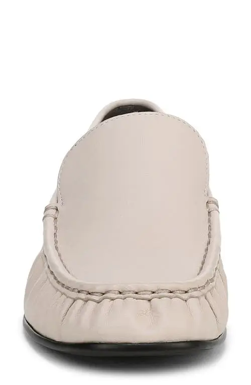 Nordstrom Benson Leather Moc-toe Loafer - Ivory Creme