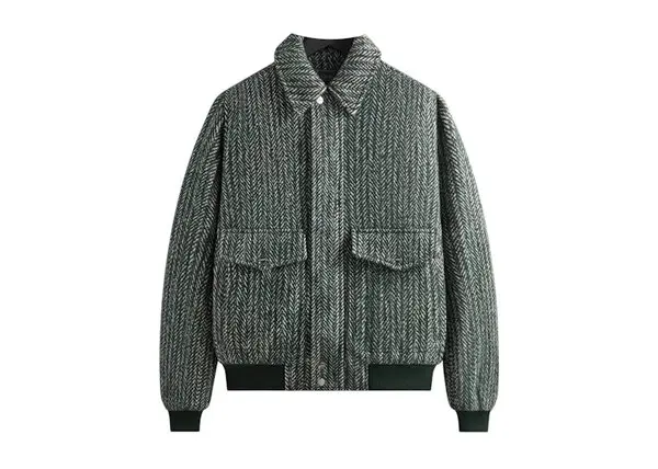 Kith Herringbone Hawthorne Flight Jacket