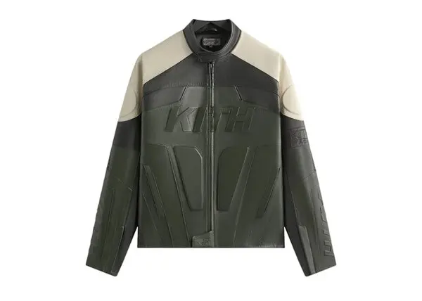 Kith Leather Moto Jacket - Stadium