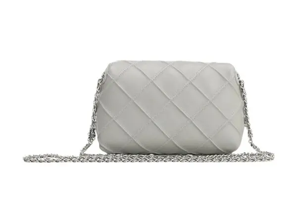 Tory Burch Fleming Soft Crossbody Bag - Gray