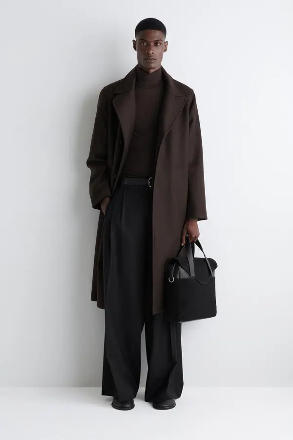 Cos Minimal Suede Briefcase