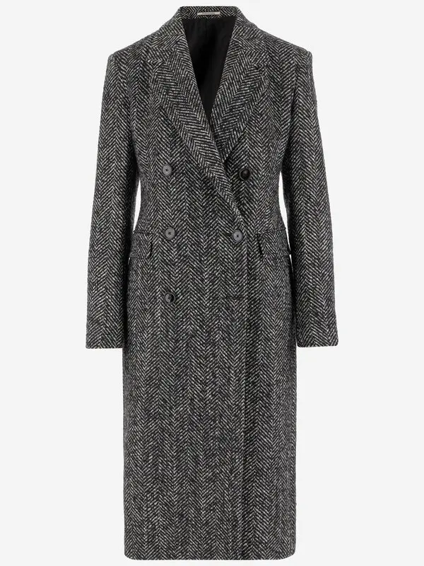 Tagliatore Wool-blend Double-breasted Coat
