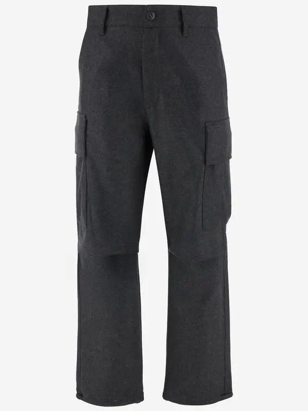 DARKPARK Wool Cargo Trousers