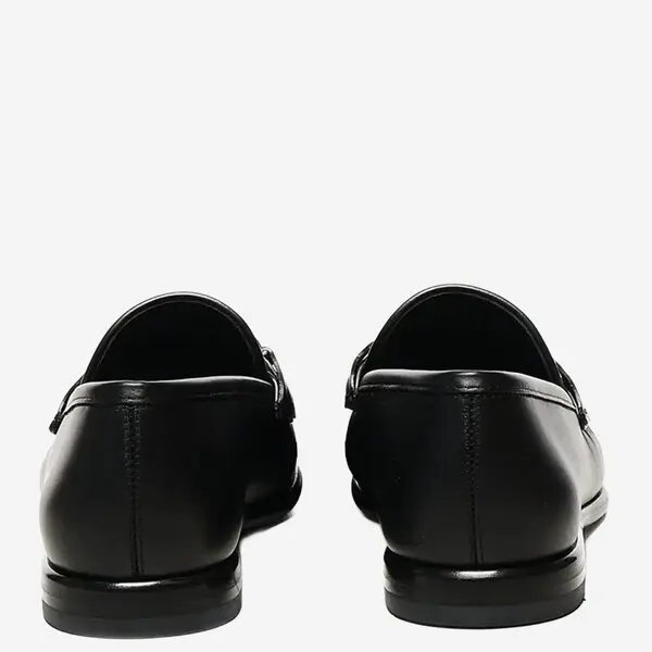FERRAGAMO Glossy Leather Loafers