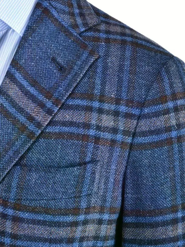 SARTORIO NAPOLI Plaid-pattern Blazer