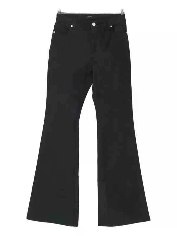 JOSEPH Buttoned Flared Trousers