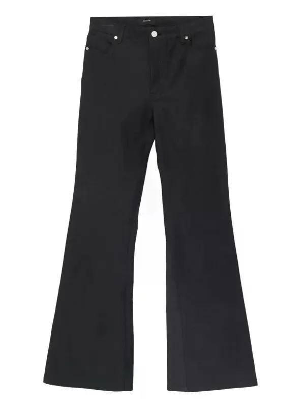JOSEPH Buttoned Flared Trousers