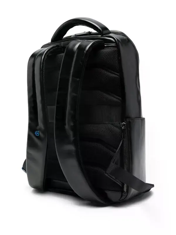 PIQUADRO Leather Top-handle Backpack