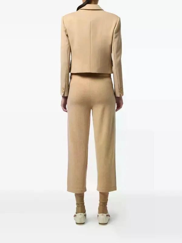 Elisabetta Franchi Virgin-wool Track Pants