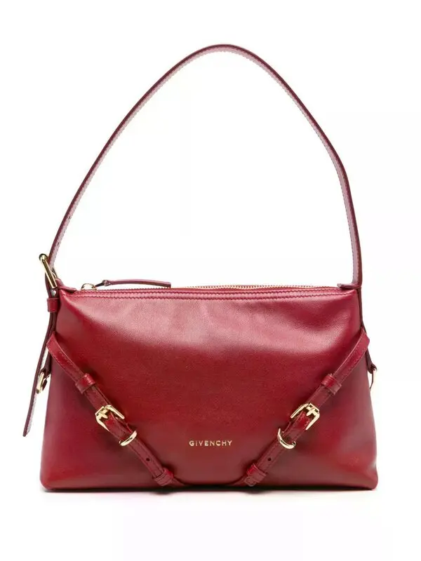 Givenchy Voyou Mini Leather Tote - Red