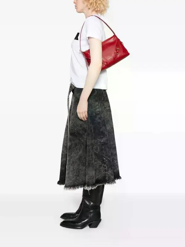 Givenchy Voyou Mini Leather Tote - Red