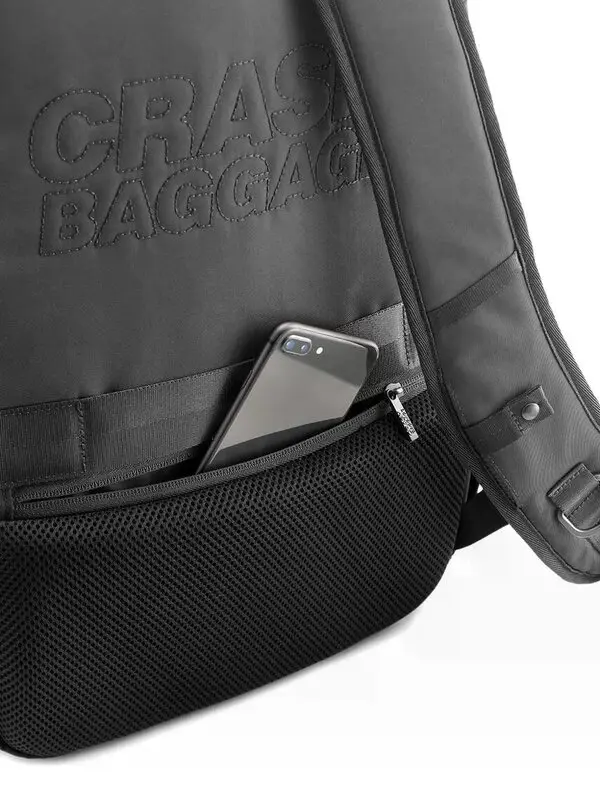 CRASH BAGGAGE Metallic-panel Backpack