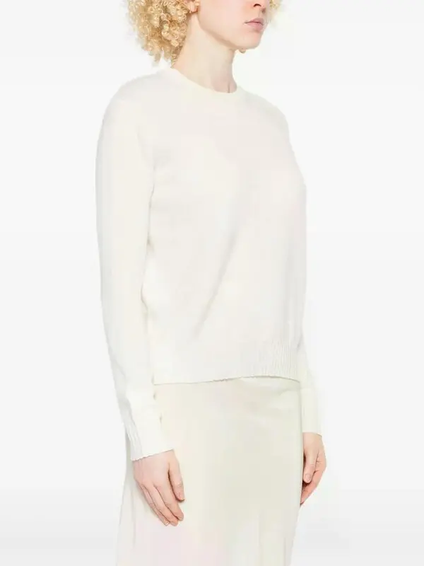 Max Mara Round-neck Long-sleeve Sweater