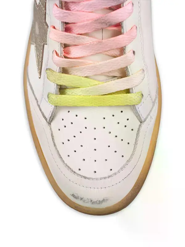 GOLDEN GOOSE Ball Star Leather Sneakers - Neutrals