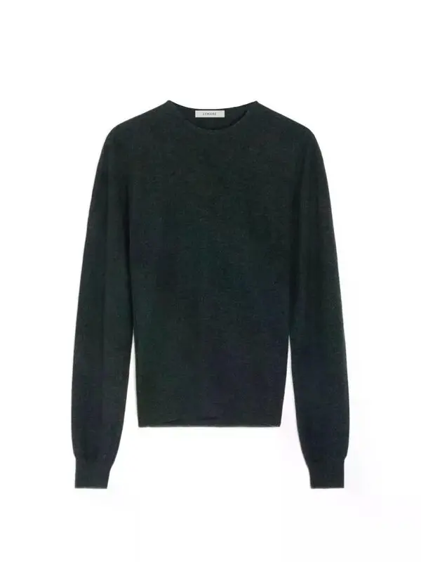 LEMAIRE Crew-neck Wool Top - Blue