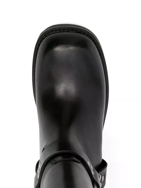 P.a.r.o.s.h Buckle-strap Studded Boots