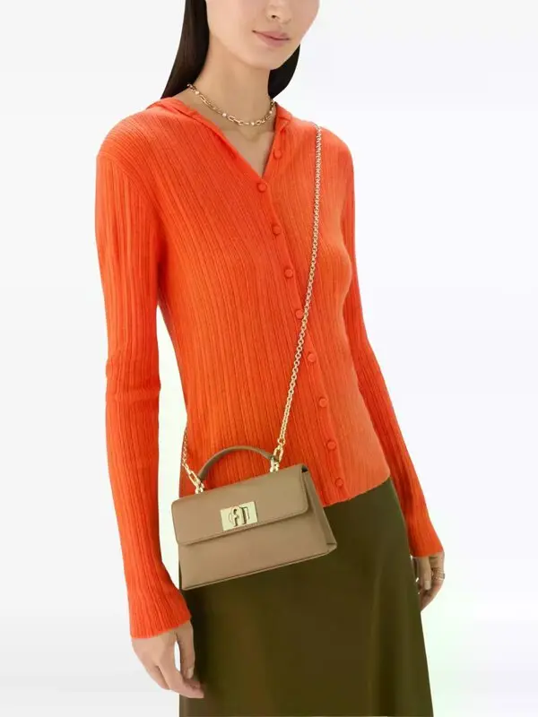 Furla Mini Top-handle Crossbody Bag - Brown