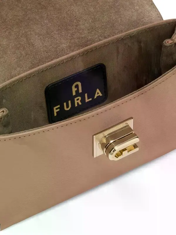Furla Mini Top-handle Crossbody Bag - Brown