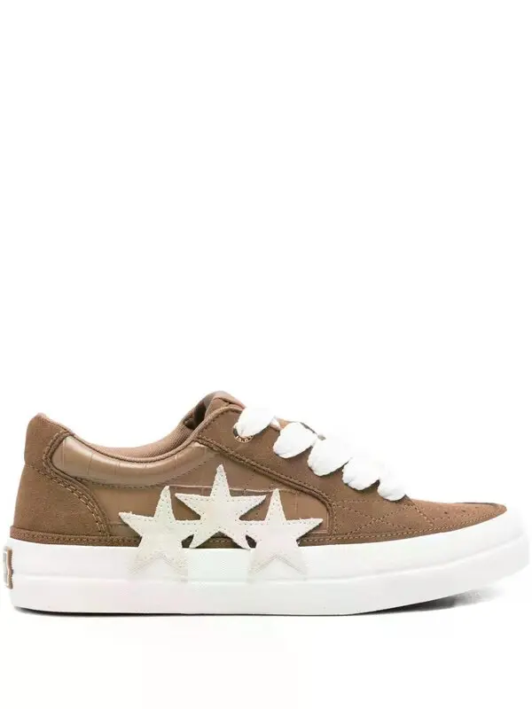 Amiri Star-embellished Trainers - Brown