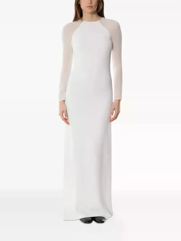 Alberta Ferretti Satin Gown