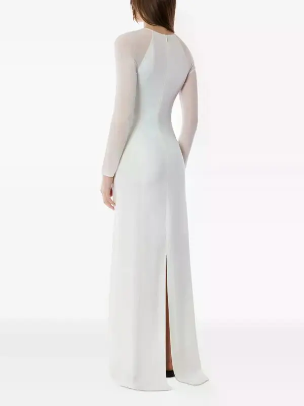 Alberta Ferretti Satin Gown