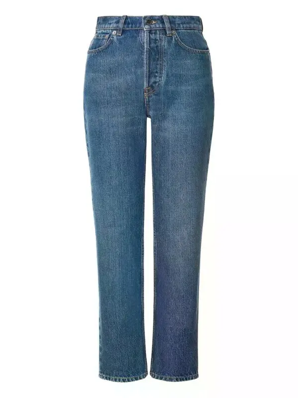 Alberta Ferretti Cropped Jeans