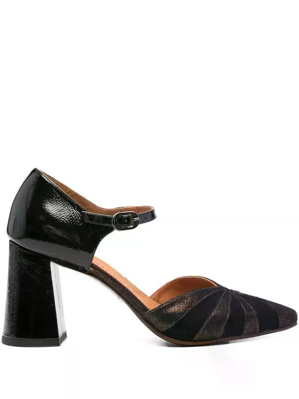 Chie Mihara 51mm Panelled Leather Pumps
