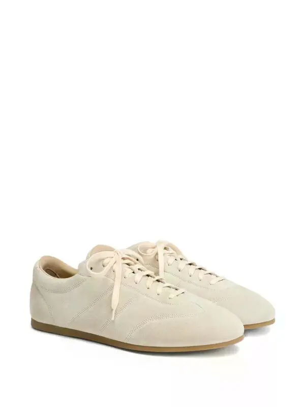LEMAIRE Suede Runner Sneakers - Neutrals