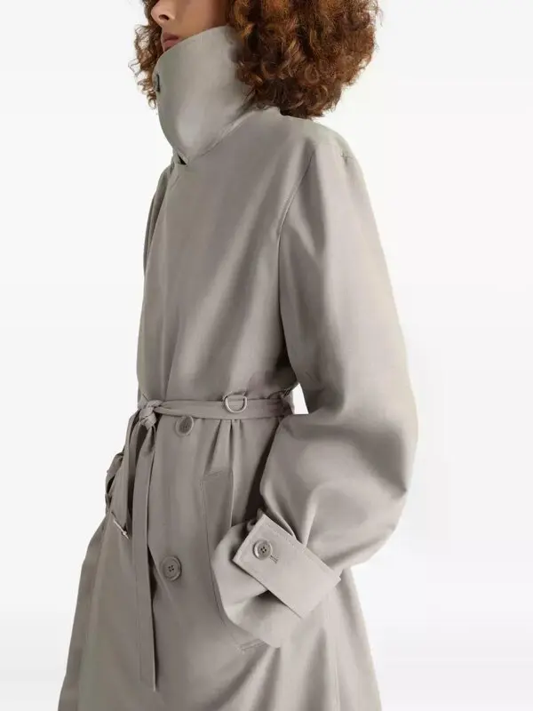 LEMAIRE - Double-Breasted Belted Trench Coat
