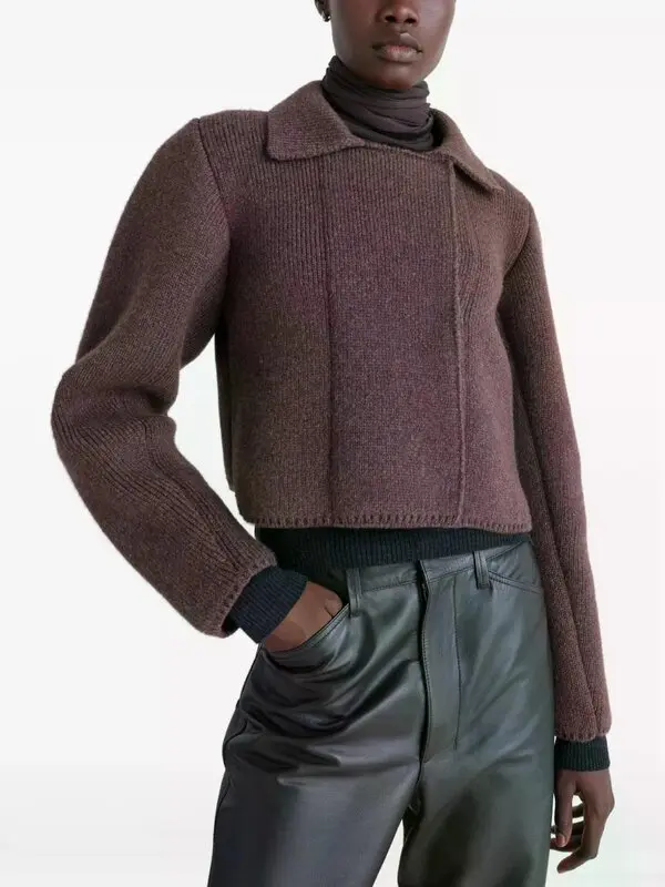 LEMAIRE Felted Double-breasted Blouson