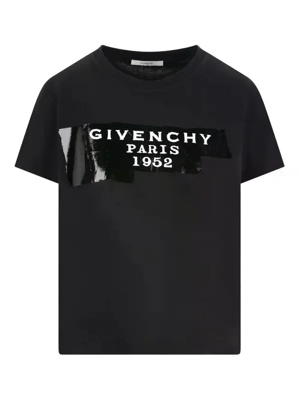 Givenchy Logo-print Cotton T-shirt - Black