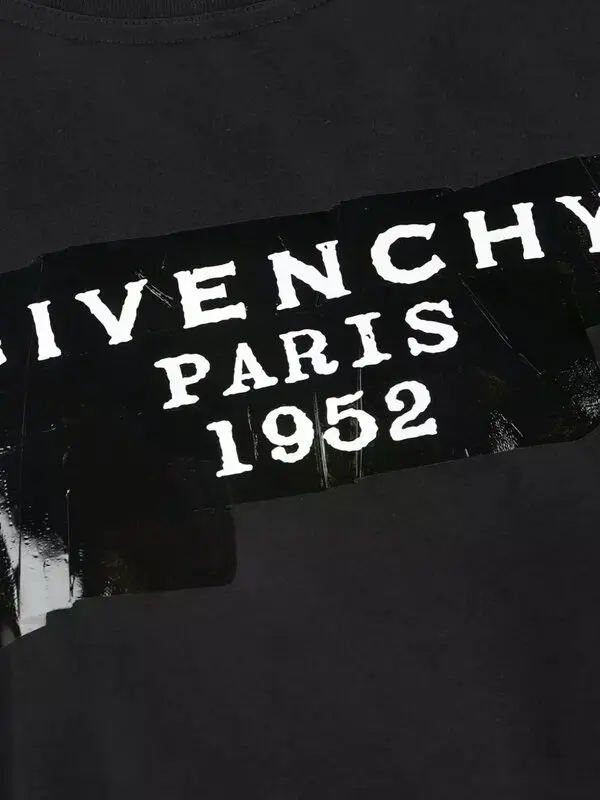 Givenchy Logo-print Cotton T-shirt - Black