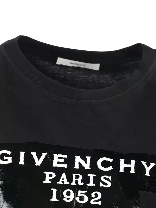 Givenchy Logo-print Cotton T-shirt - Black