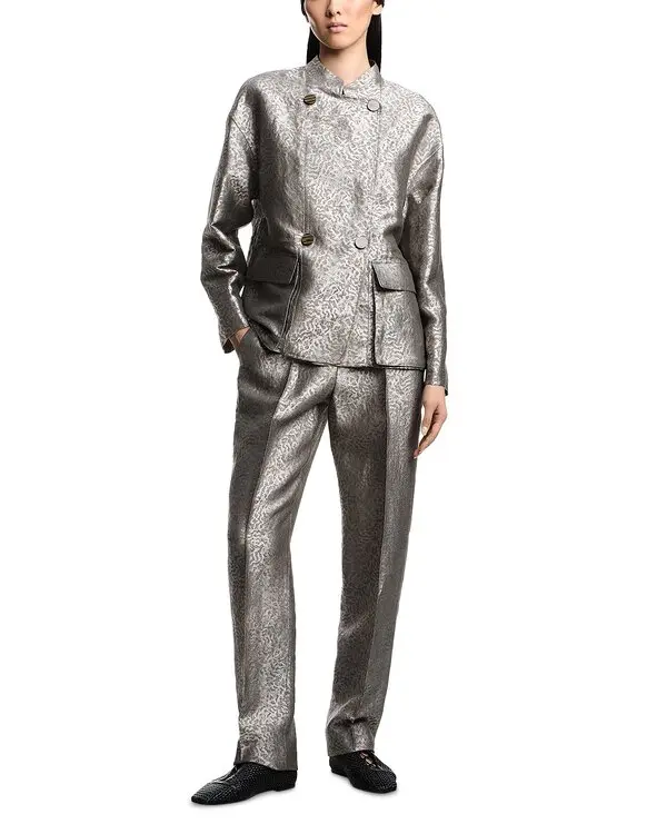 Emporio Armani Shiny Jacquard Blazer