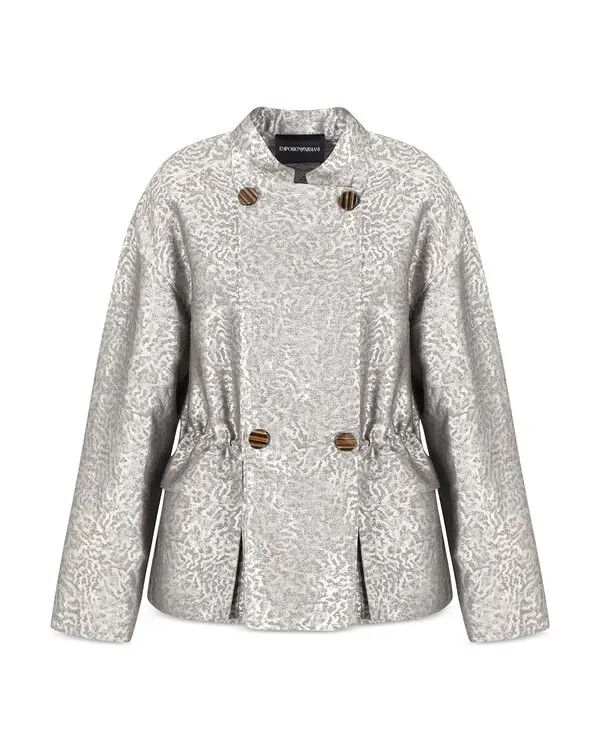 Emporio Armani Shiny Jacquard Blazer