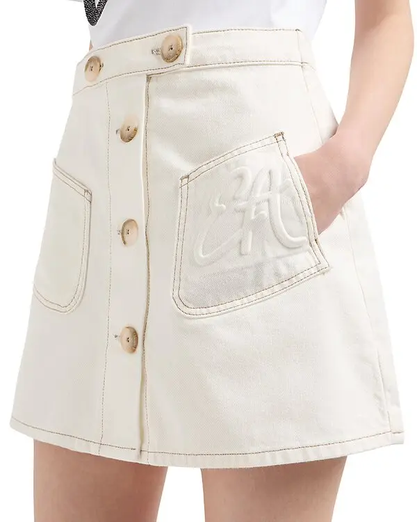 Emporio Armani Cotton Drill Skort