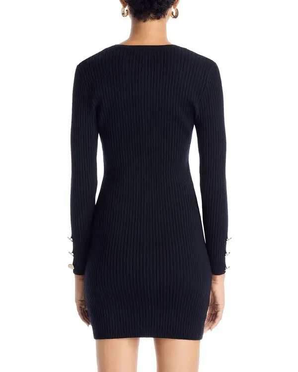 Aqua Knit Mini Dress