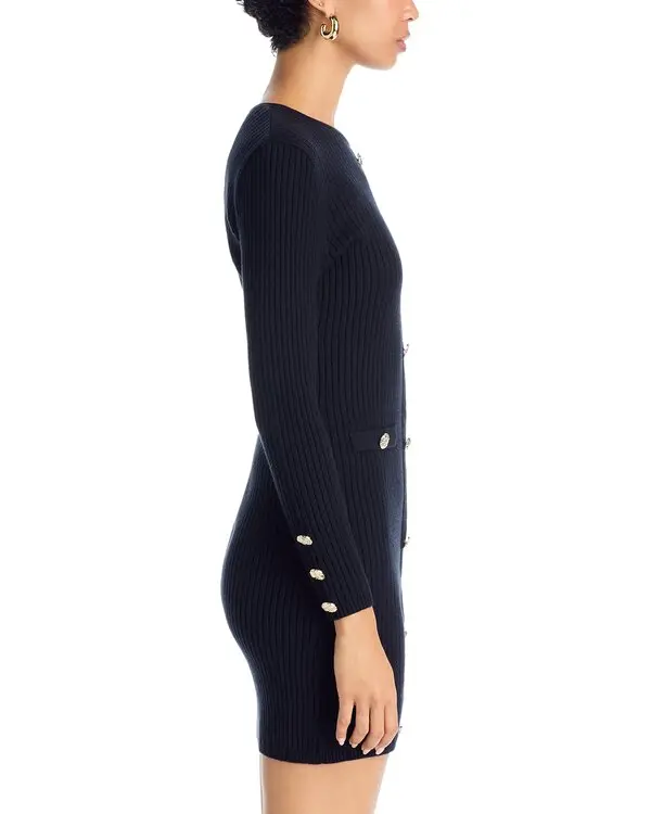 Aqua Knit Mini Dress
