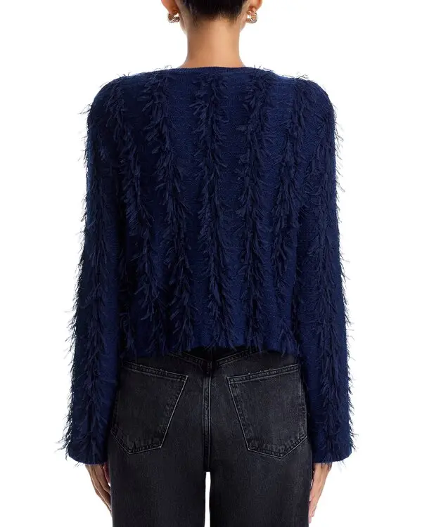 Kobi Halperin Lyra Eyelash Button Front Cardigan