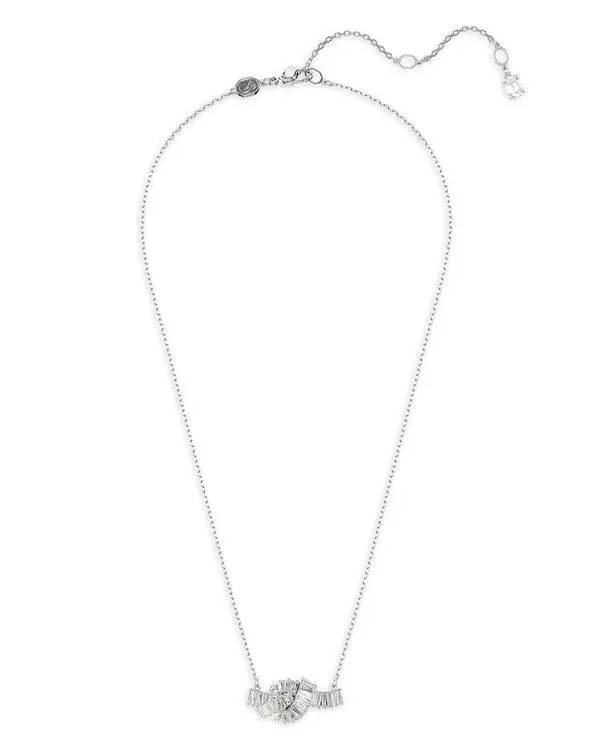 SWAROVSKI Matrix Pendant Necklace - Silver