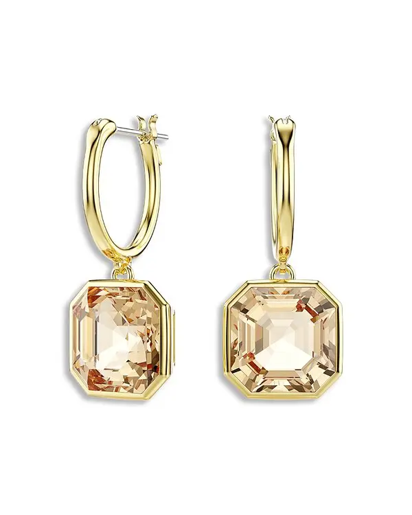 SWAROVSKI Millenia Drop Earrings - Gold