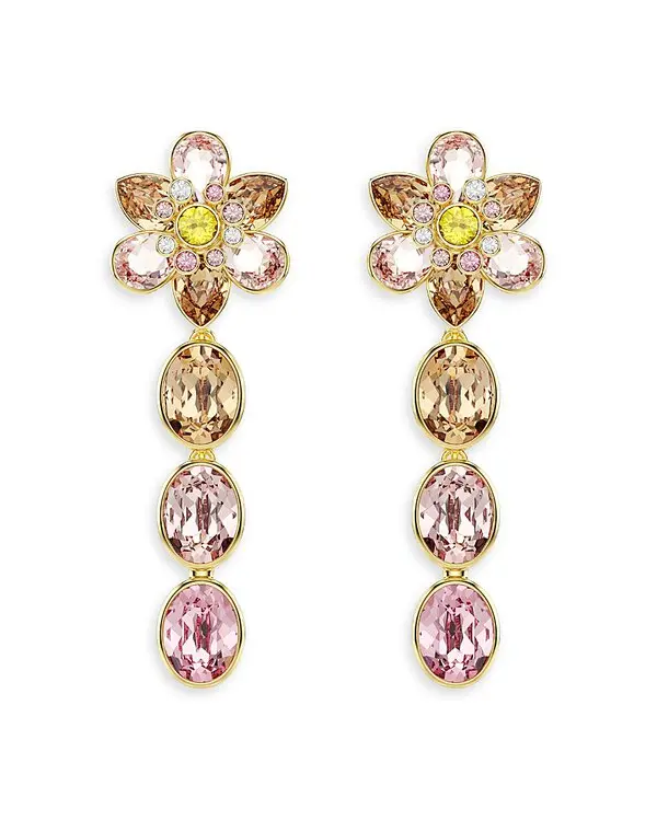 SWAROVSKI Idyllia Drop Earrings - Gold
