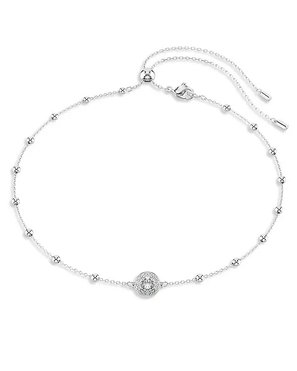 SWAROVSKI Una Crystal Angelic Reversible Pendant Necklace - Silver