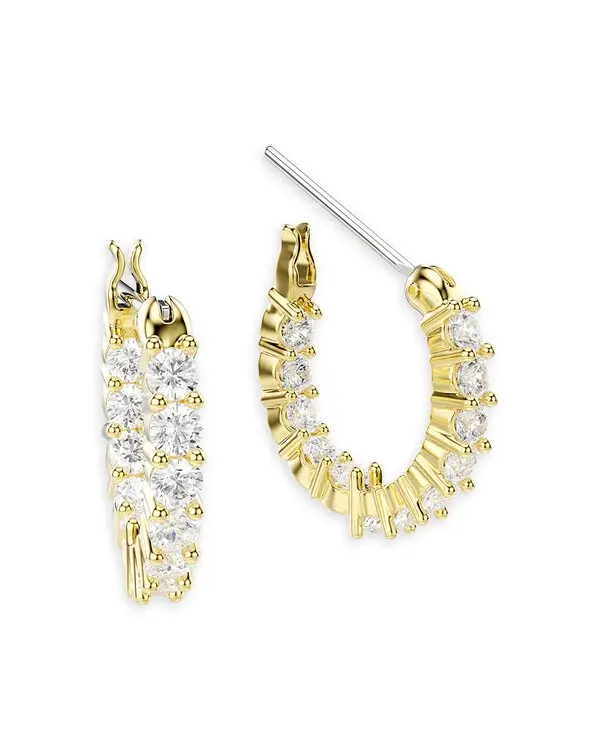 SWAROVSKI Matrix Vittore Inside Out Hoop Earrings