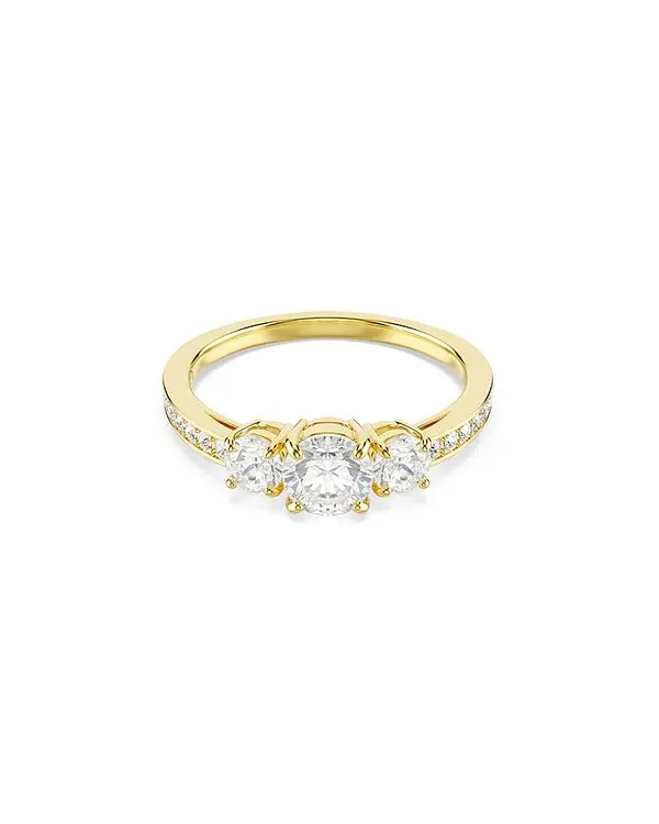 SWAROVSKI Stilla Crystal Attract Ring - Gold
