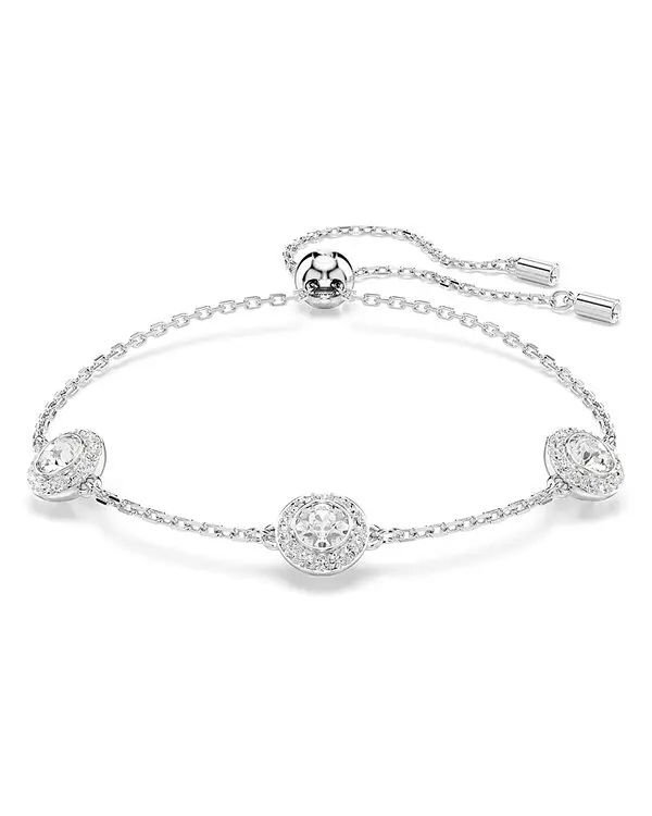 SWAROVSKI Una Crystal Angelic Chain Bracelet - Silver
