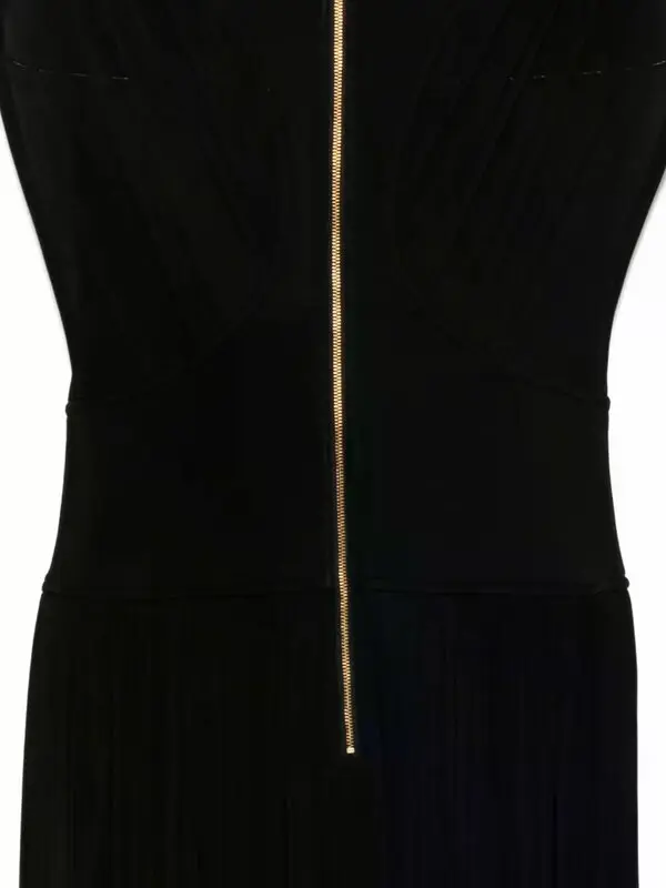 Zimmermann Pleated-skirt Sleeveless Midi Dress